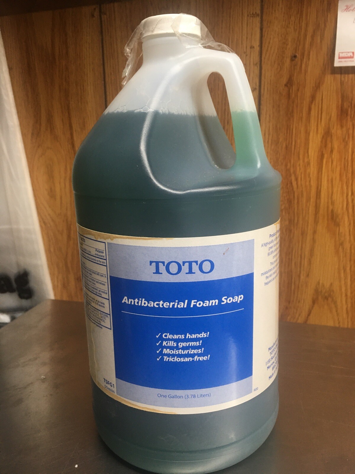 TOTO TSFG1 Antibacterial Foam Soap. 1 Gallon | eBay