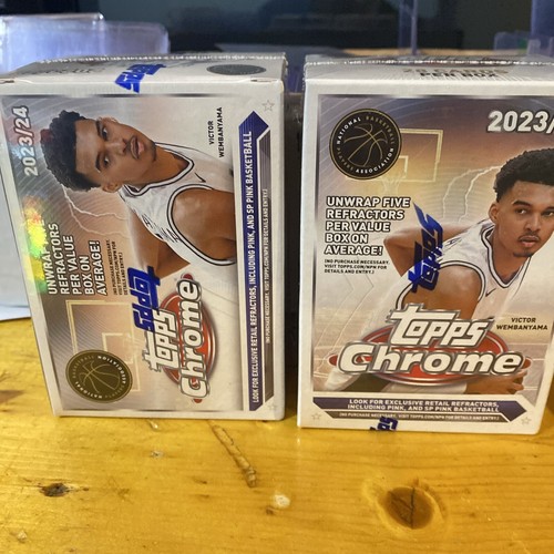 2023-24 topps chrome basketball Blaster 2 Box Lot | eBay