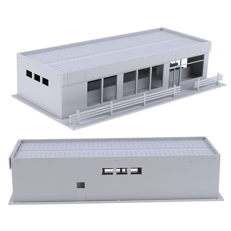 Convenience Store Models Railway Layout Model Train Engine House HO ...