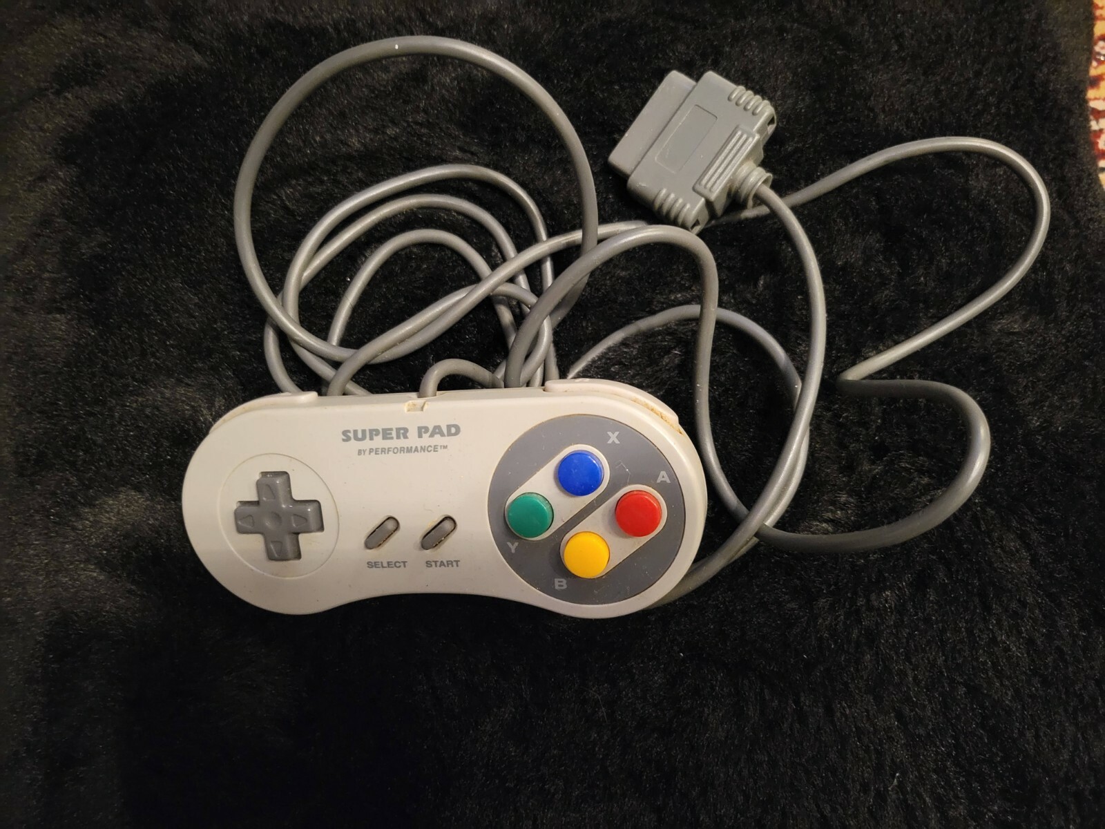 SNES Super Nintendo SNSP-005 Original Controller colored buttons ...