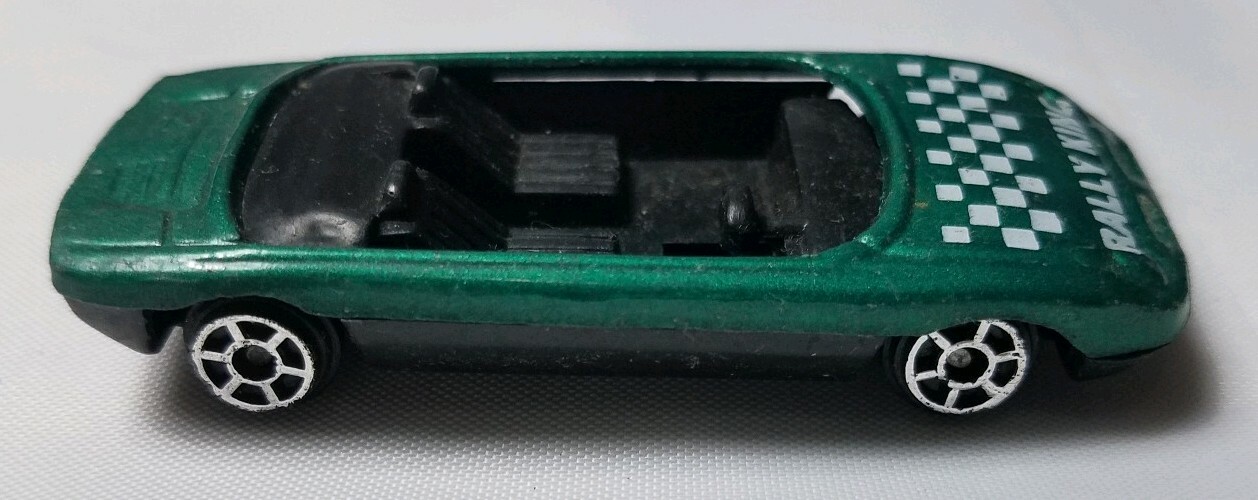 Unbranded 927 Vintage Green White Check Rally King Convertible Fast ...