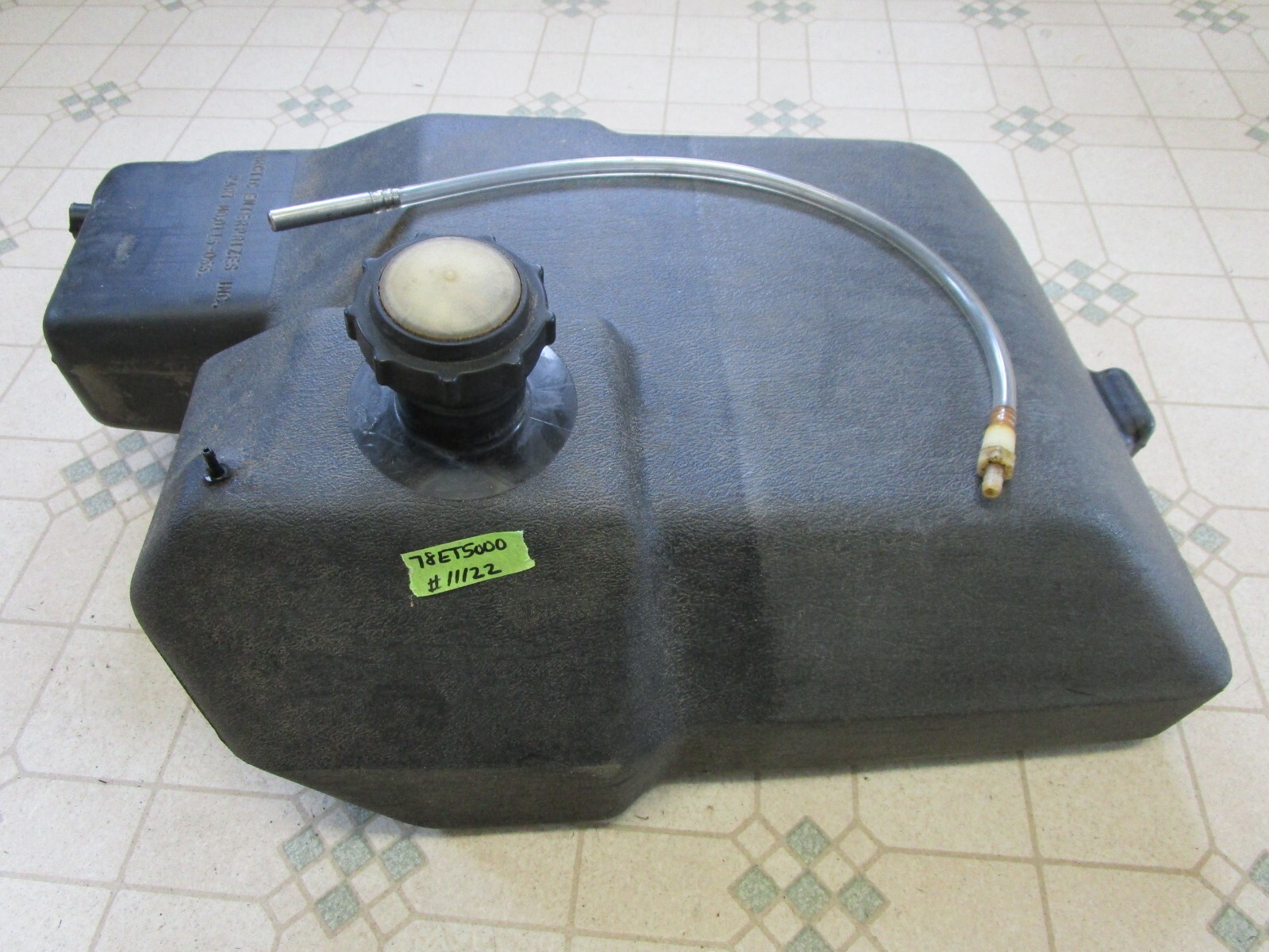 Vintage 78 Arctic Cat El Tigre 5000 500 F/A Snowmobile Fuel Tank 0115 ...