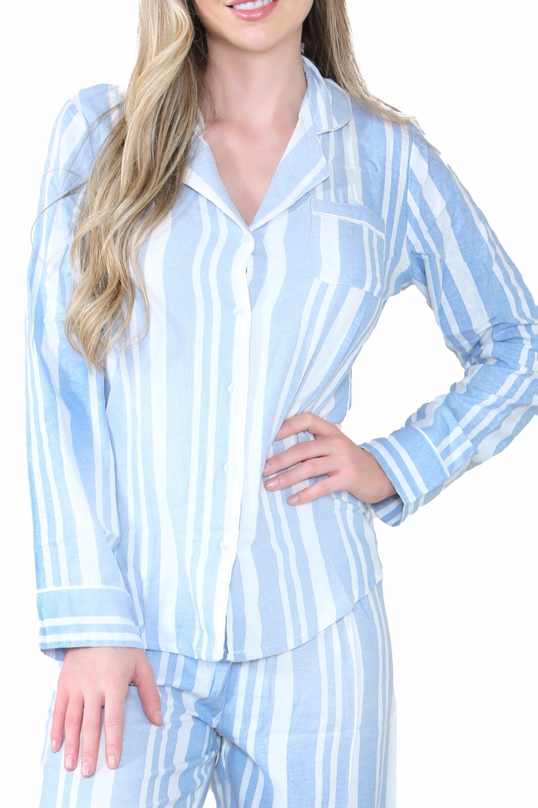 Womens Ladies Ex Store Pyjamas PJ Top Bottoms Set Loungewear Cotton ...