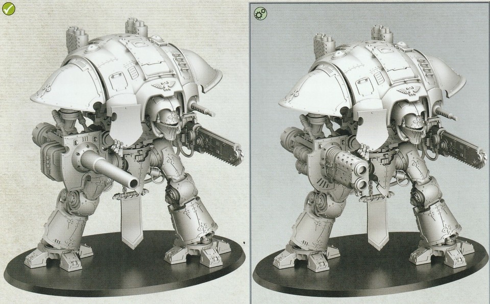 Knight Errant Knight Paladin Imperial Knights Warhammer 40k - NoS (x1 ...