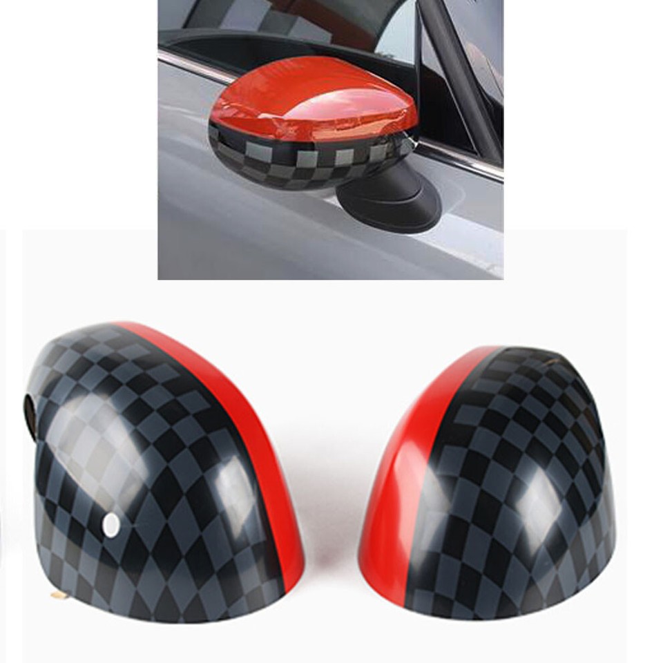 JCW Style Side Mirror Cover Cap W Light For MINI Cooper F54 F55 F56 F60 ...