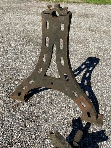 RARE Henry Stuckstede Church School Bell Yoke & Cradle Legs 1880s ...
