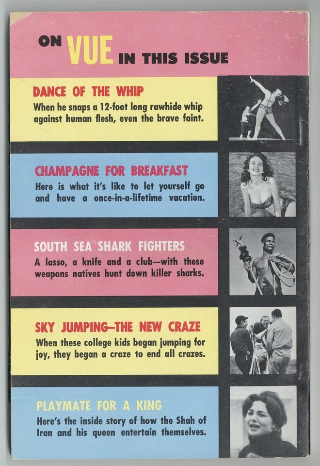 Vue 1961 Terry Higgins 5p, Brigitte Bardot, Karen Dodge 136pg Pinup ...