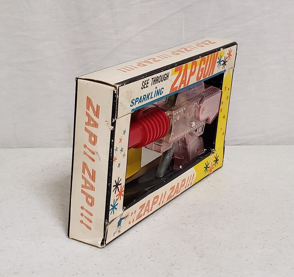 Mego 1960s Zap Ray Gun Sparkling Boxed | eBay