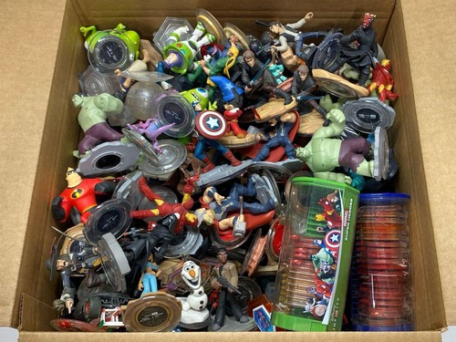 Assorted Lot of Disney Infinity Figures and Power Discs | eBay