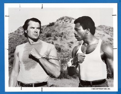 Robert Urich Carl Weathers (Defiant Ones) Original 7x9 Vintage Press ...