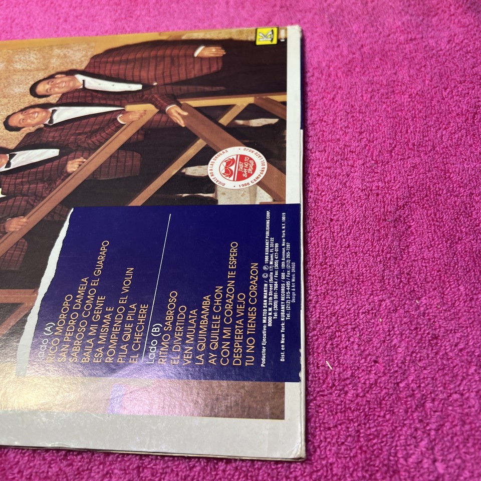 LP-LOS JOVENES DEL HIERRO 16 EXITOS ORIGINALES (1988) Kubaney – K-10090 ...