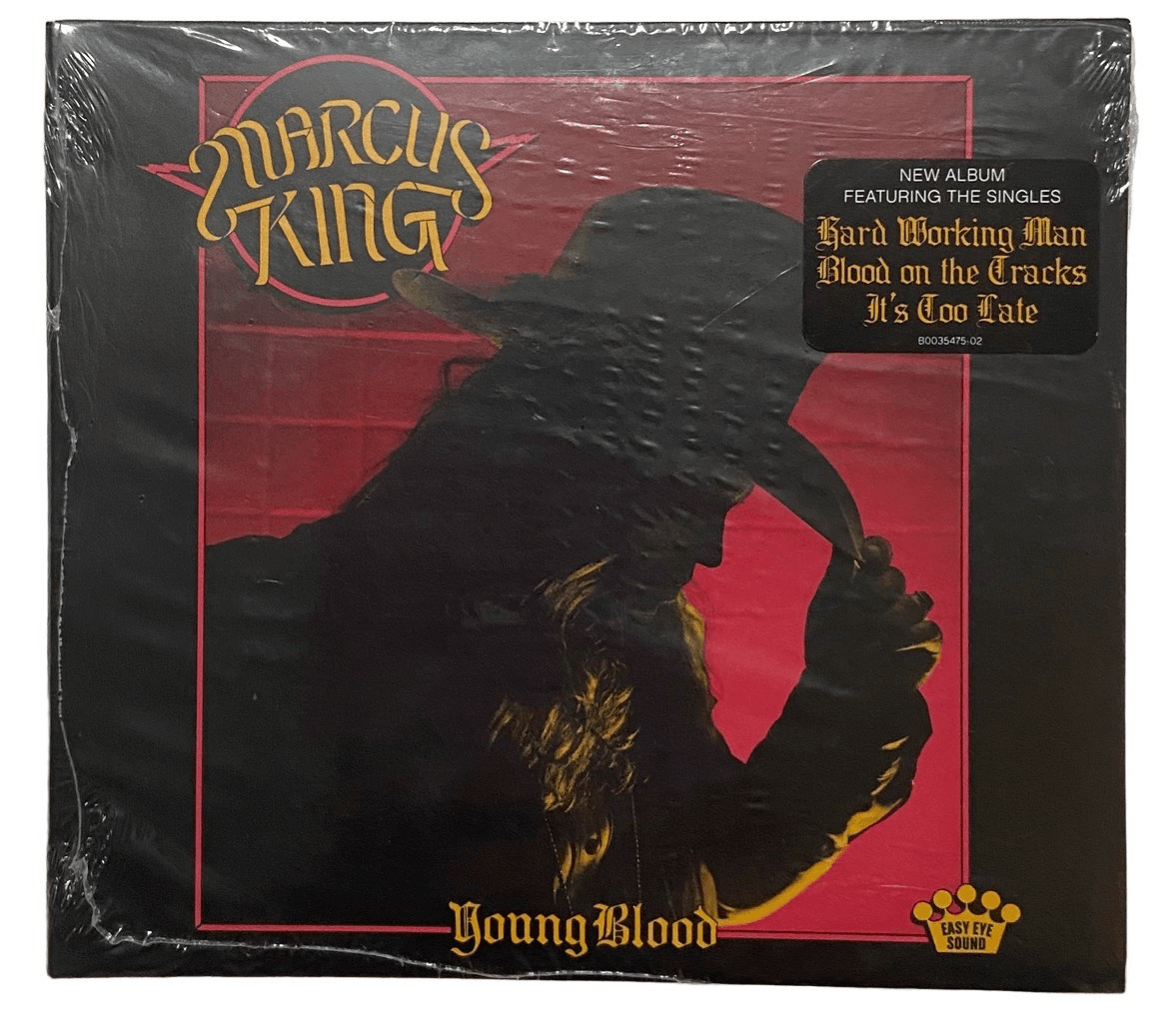 Brand New Sealed Young Blood by King, Marcus (CD, 2022) New Promotional ...
