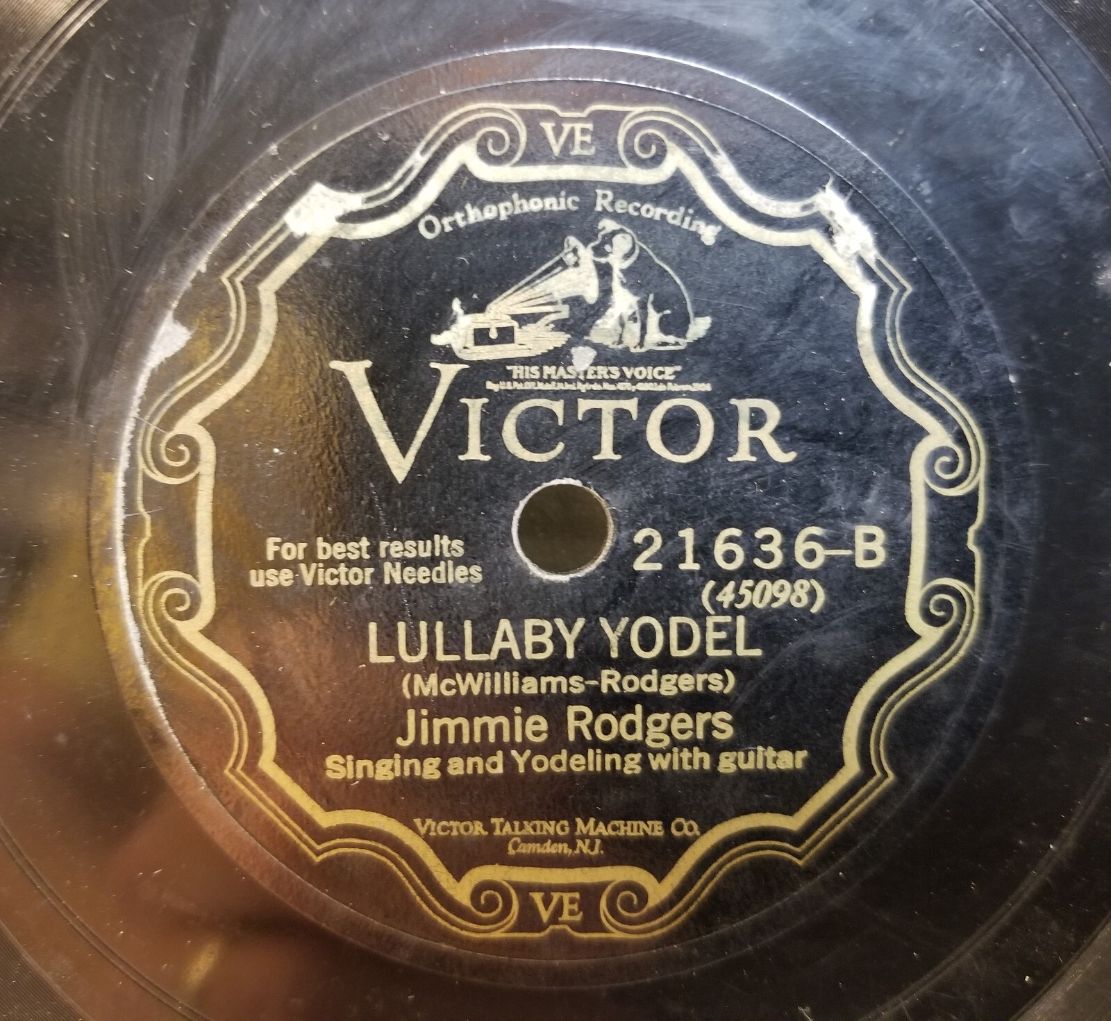 27: 78 Jimmie Rodgers "Memphis Yodel" Victor 21636 Country V++ | eBay