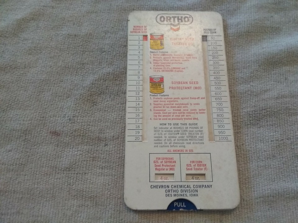 RARE Ortho pocket seed guide | eBay