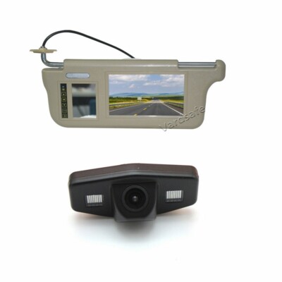 Rear View Monitor Screen Reverse Backup Camera Kit for Honda Accord ...