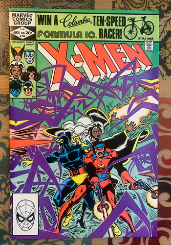 The Uncanny X-Men #154 - Feb 1982 - Vol.1 - Marvel - Minor Key - 8.5 ...