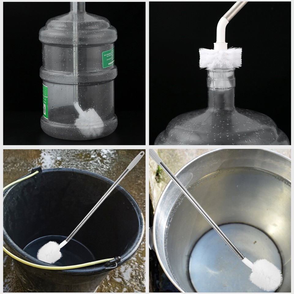 2 Pcs Water Jug Brush Cleaner Extendable for Cleaning Jugs Bucket Easy ...