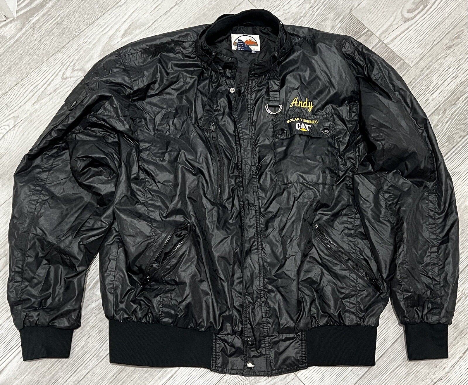 Vintage Caterpillar CAT Solar Turbines Motorcycle Sty… - Gem