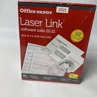 OFFICE DEPOT LASER LINK SOFTWARE SUITE 20.21 W-2 & 1099-MISC/NEC 50 ...