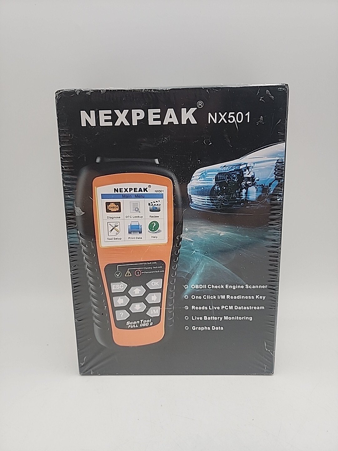 Nexpeak NX501 Obd2 Automotive Scanner Car Diagnostic Tools NX-501 | eBay