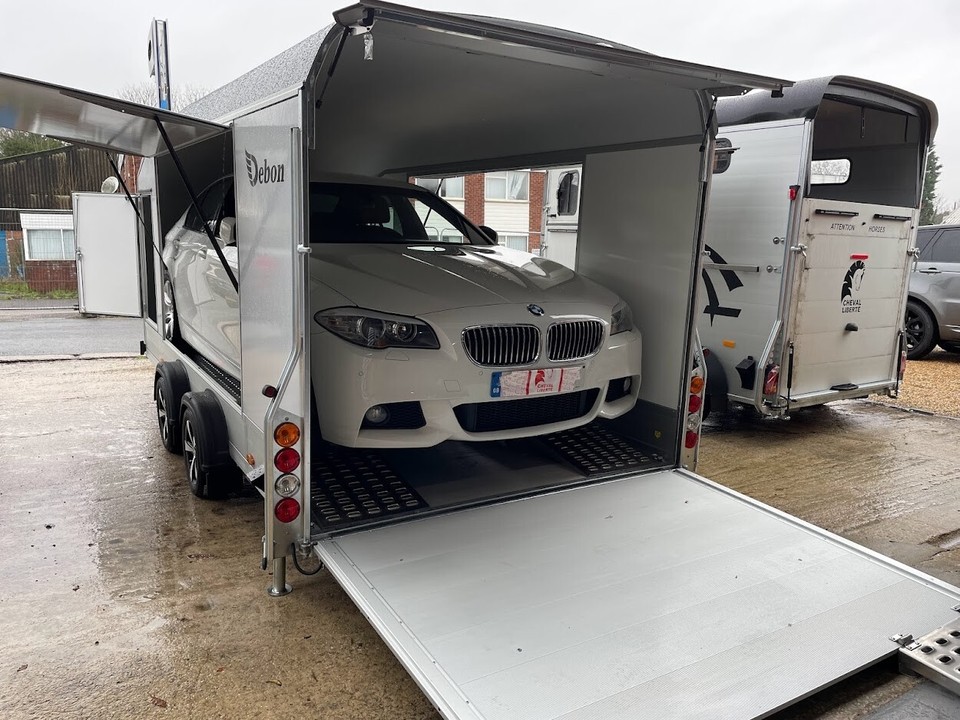 Debon C1000 Roadster Enclosed Car Transporter 3500KG Box Trailer *In ...