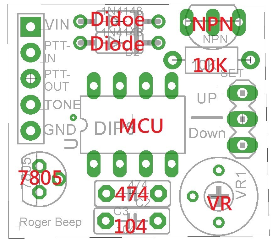 Roger Beep WITH 80 TONES NEW | eBay