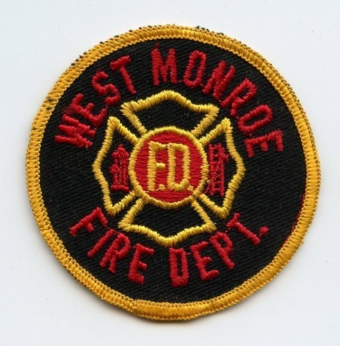 Circa 1970's West Monroe (Louisiana) Fire Department Patch | eBay