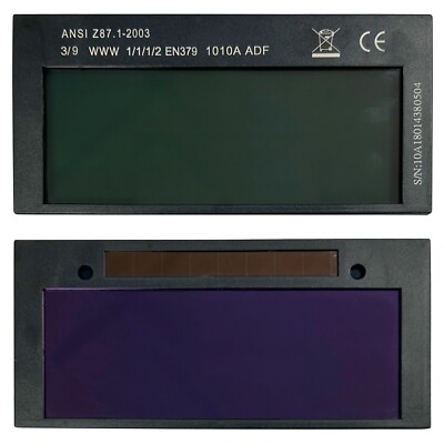 Techniweld USA Auto Welding Lens 2x4 Shade 9 ASPSEER2X4 Grinding Solar ...