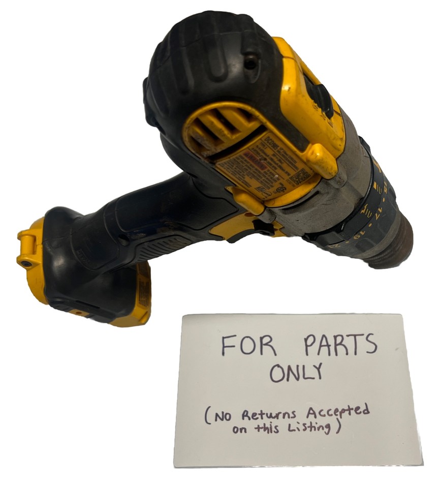 DEWALT DCD985 20V 20 Volt MAX 3-Speed 1/2" Hammer Drill (FOR PARTS ONLY ...