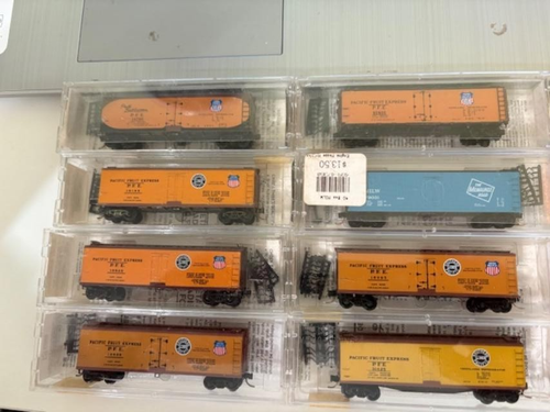 LOT OF 8 MTL 40' DBL WOOD SHEATHED ICE REEFERS #1 | eBay