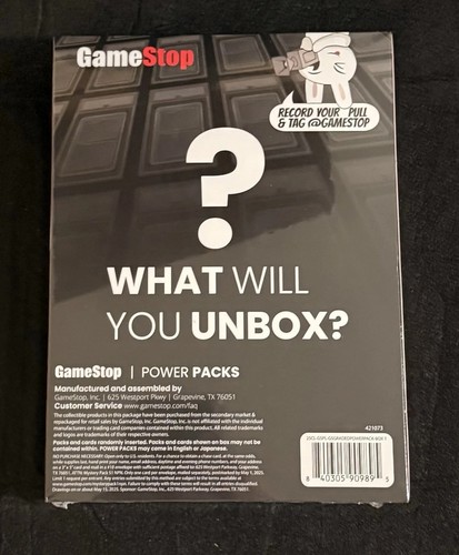 Gamestop Pokemon Power Packs - 3 TCG Booster Packs 1 PSA 8+ Graded Card ...