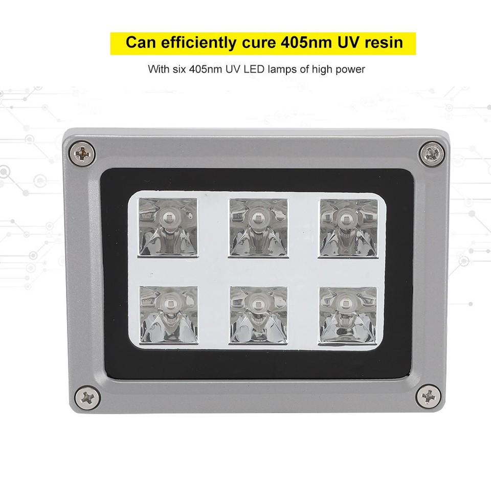 3D Printer Accessory Part SLA DLP 405nm UV Photosensitive Resin Curing ...