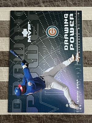 2000 Upper Deck MVP Baseball Sammy Sosa Drawing Power Card #DP6 | eBay