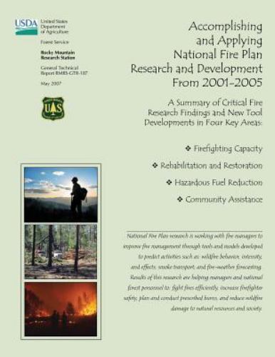 Accomplishing and Applying National Fire Plan Research and Development ...