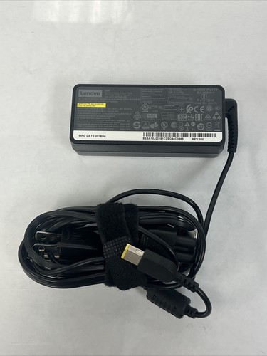 Lot Lenovo AC Adapter 65W 20V 3.25A SA10J20161 00PC757 Square Yellow AC ...