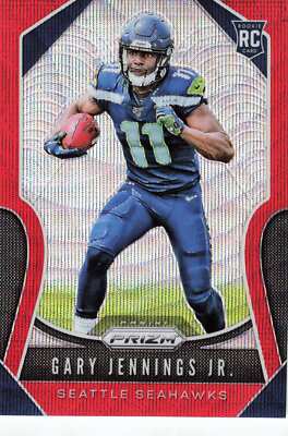 2019 Panini Prizm #355 Gary Jennings Jr. Red Wave #/149 Seahawks RC | eBay
