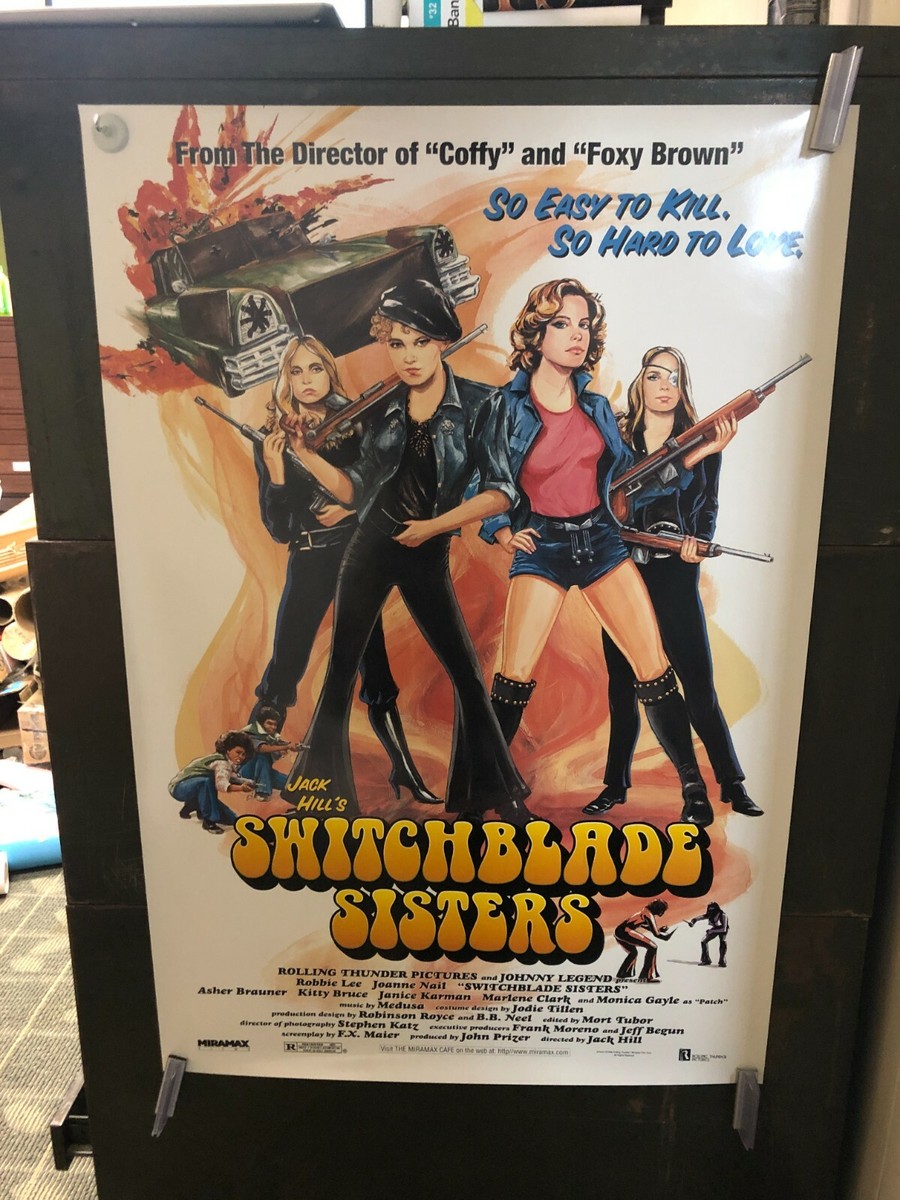 Switchblade Sisters Jack Hill Switchblade Sisters Blu Ray (DigiPack)