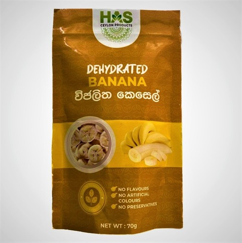 Dehydrated Banana(Musa) Fruit chips/Coin Slices Pure Natural Organic ...