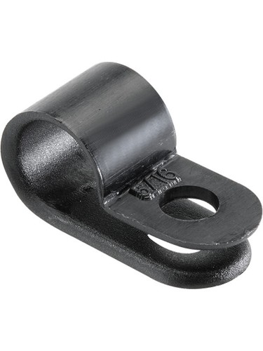 Narva Nylon Cable Clamps (PClips) 7.9 mm Id Black UV Weather Resistant ...