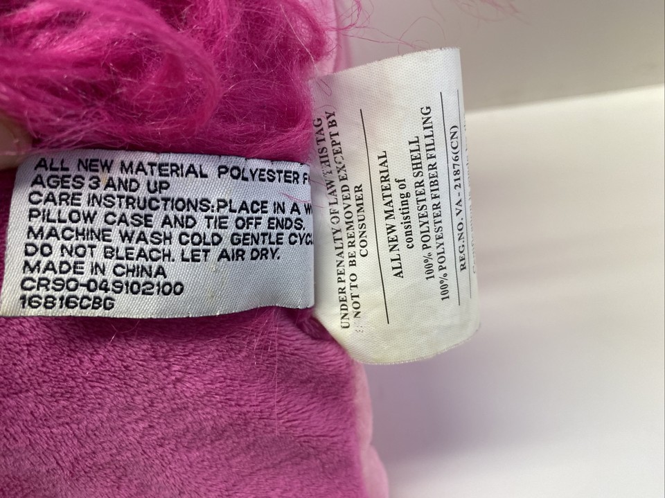 Trolls Pillow Pet Stuffed Plush Pink Poppy 16 x 10.5 | eBay