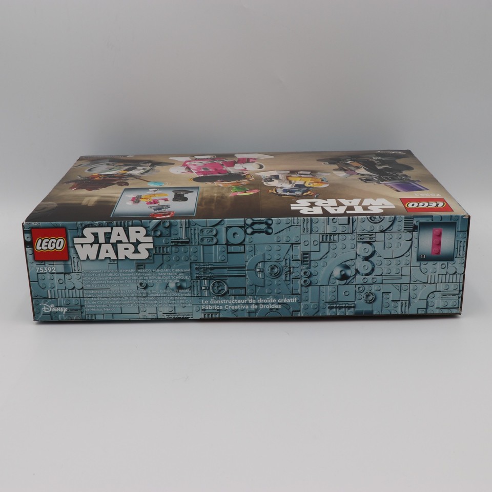 LEGO 75392 Star Wars Creative Play Droid Builder R2-D2 Chopper 25th ...