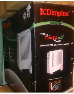 PICK UP INPERSON ONLY Dimplex Cadiz 2kW Oil Free Eco Radiator heater ...