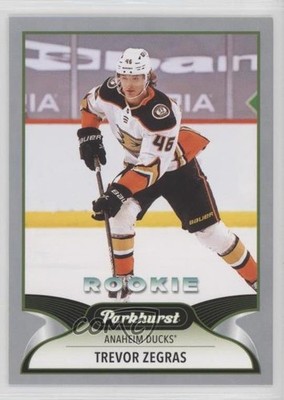 2021 Upper Deck Parkhurst Rookies Retail Silver Trevor Zegras #328 ...