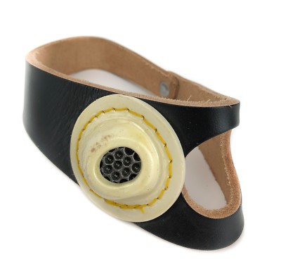 Right Hand Genuine Black Leather Craft Sewing Sailmaker Palm Rope ...