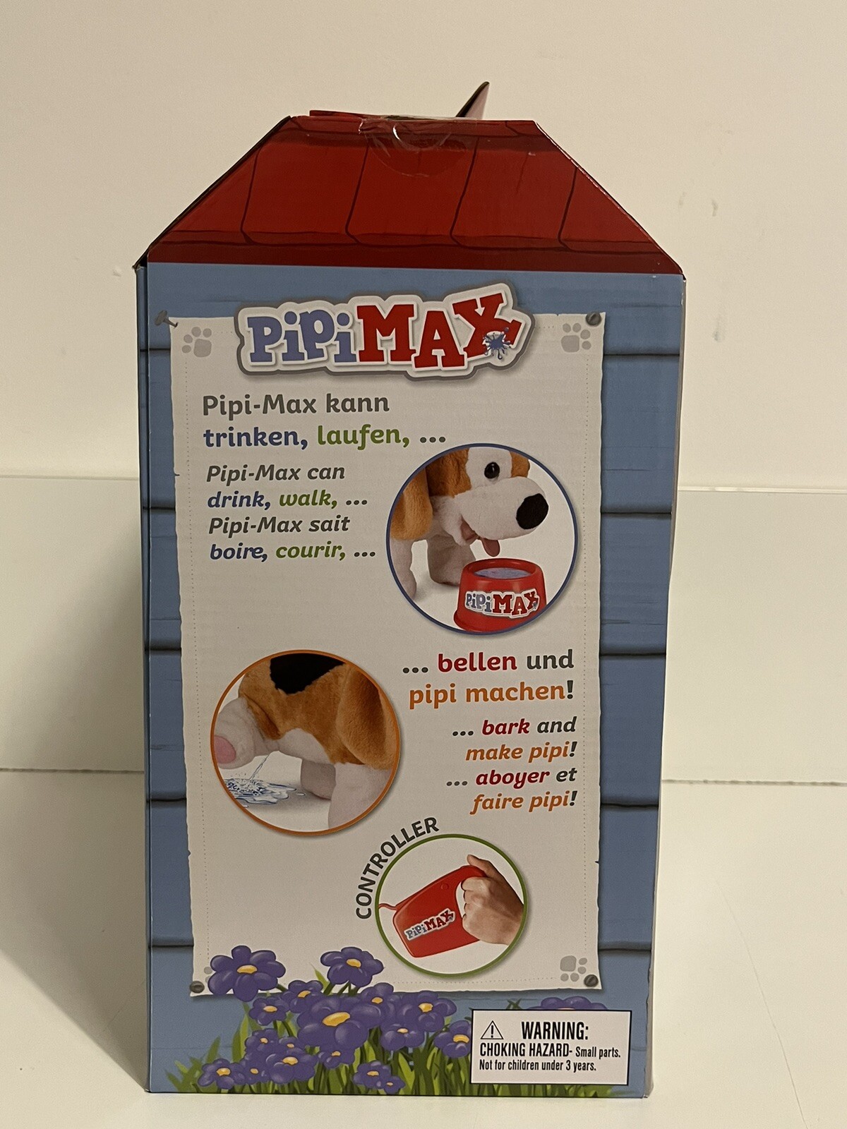 Pipi Max Beagle laufender pinkelnder Hund mit Leine Kinderspielzeug ...