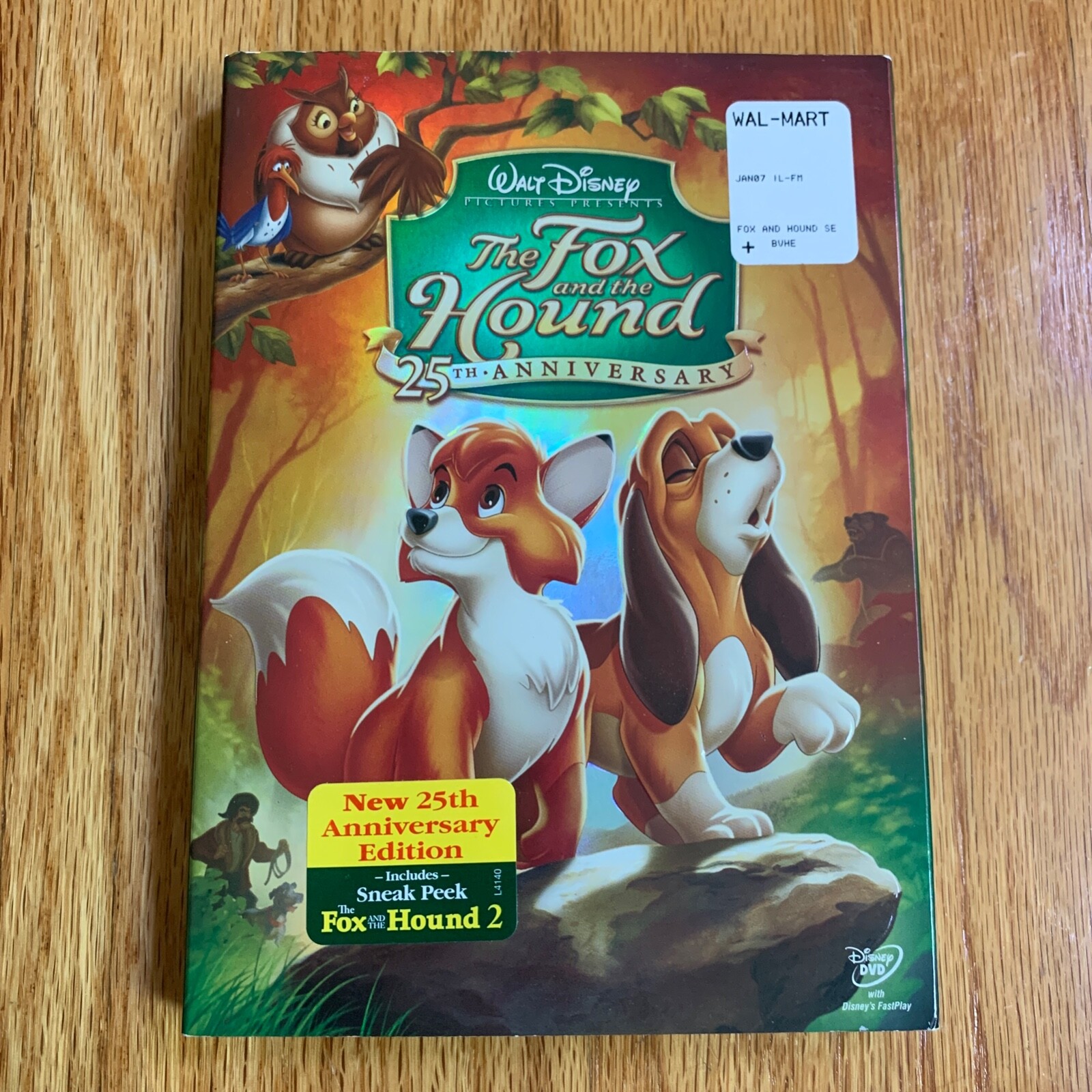 The Fox and the Hound DVD (25th Anniversary Edition) SEALED | eBay