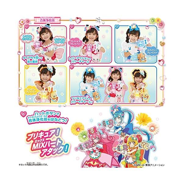 Bandai Delicious Party Pretty Cure Heart Juicy Mixer JP 4549660743279 ...