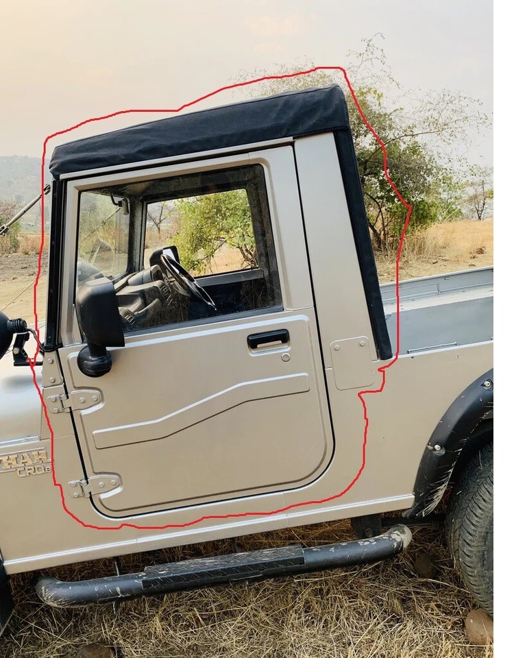 OEM Mahindra Half Hard Top Conversion Kit For ROXOR W/O Doors | eBay