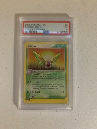 2003 POKEMON EX DUSTOX HOLO RUBY & SAPPHIRE #6 PSA 5 | eBay