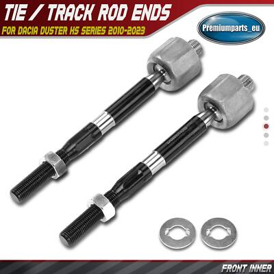 2x Inner Tie Rod Rack Ends Front for Dacia Duster HS 10-ON 8201108350 ...
